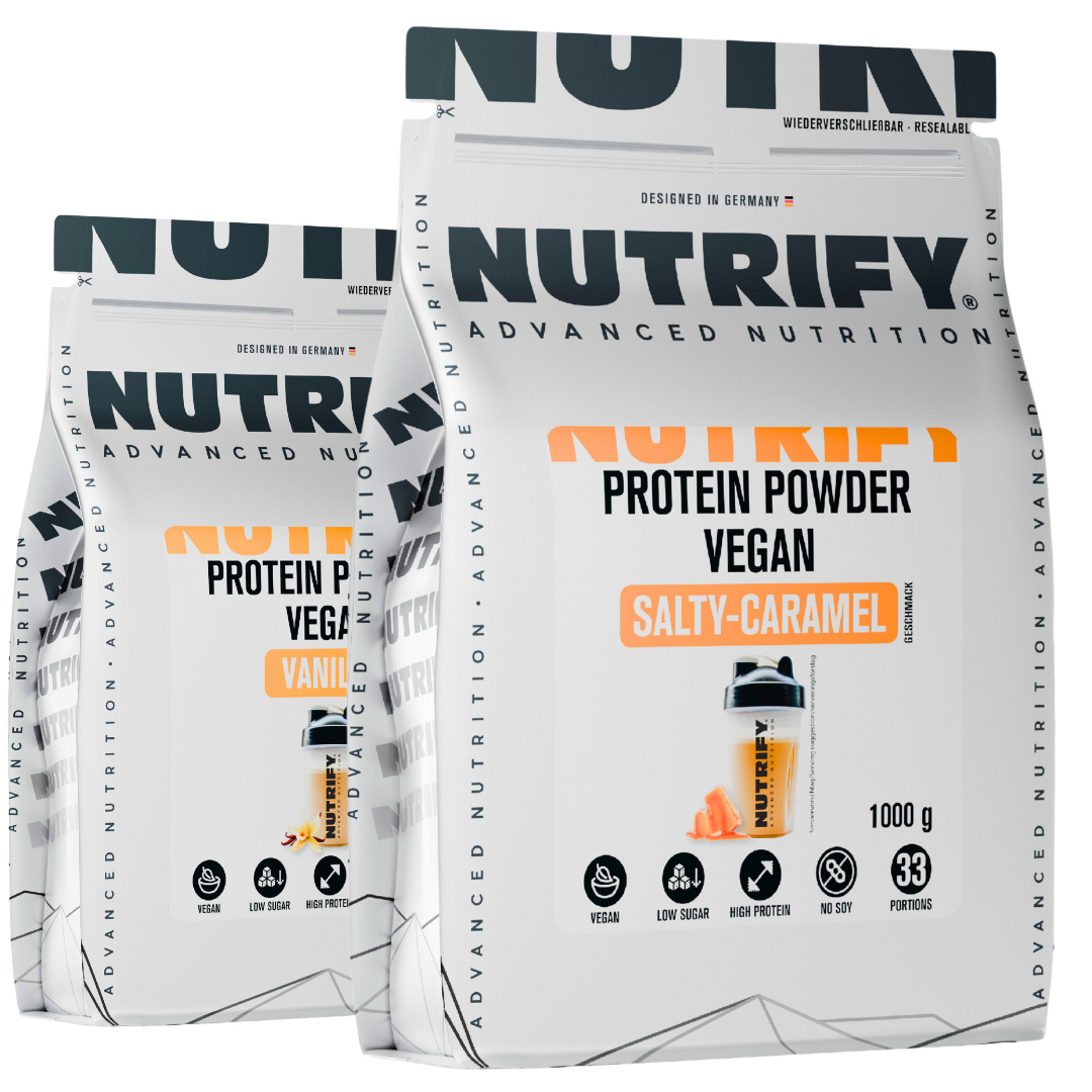 NUTRIFY Vegan Proteinpulver Starterpaket 2x1 kg - NUTRIFY®